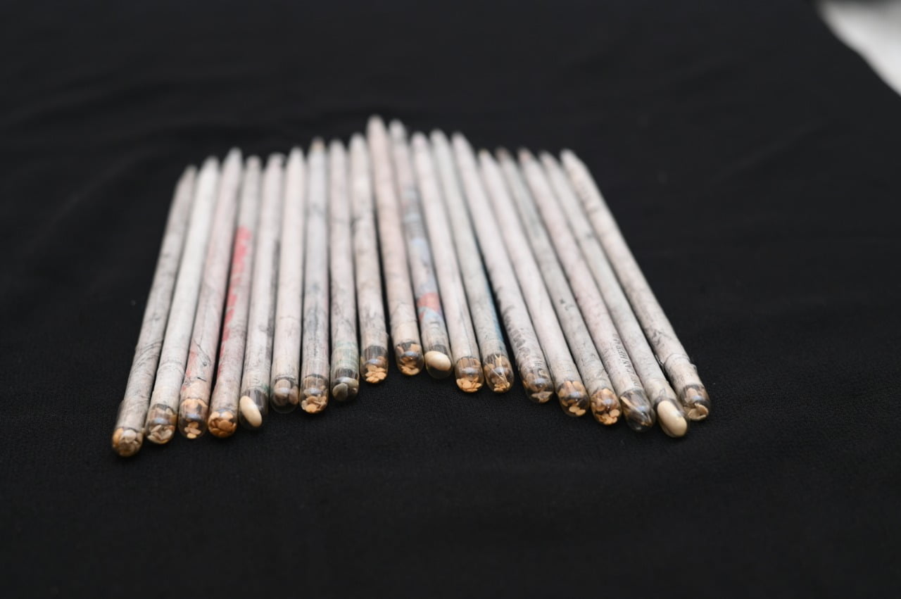 Aparna's Creation, Newspaper Pencil That Will Grow Into A Tree