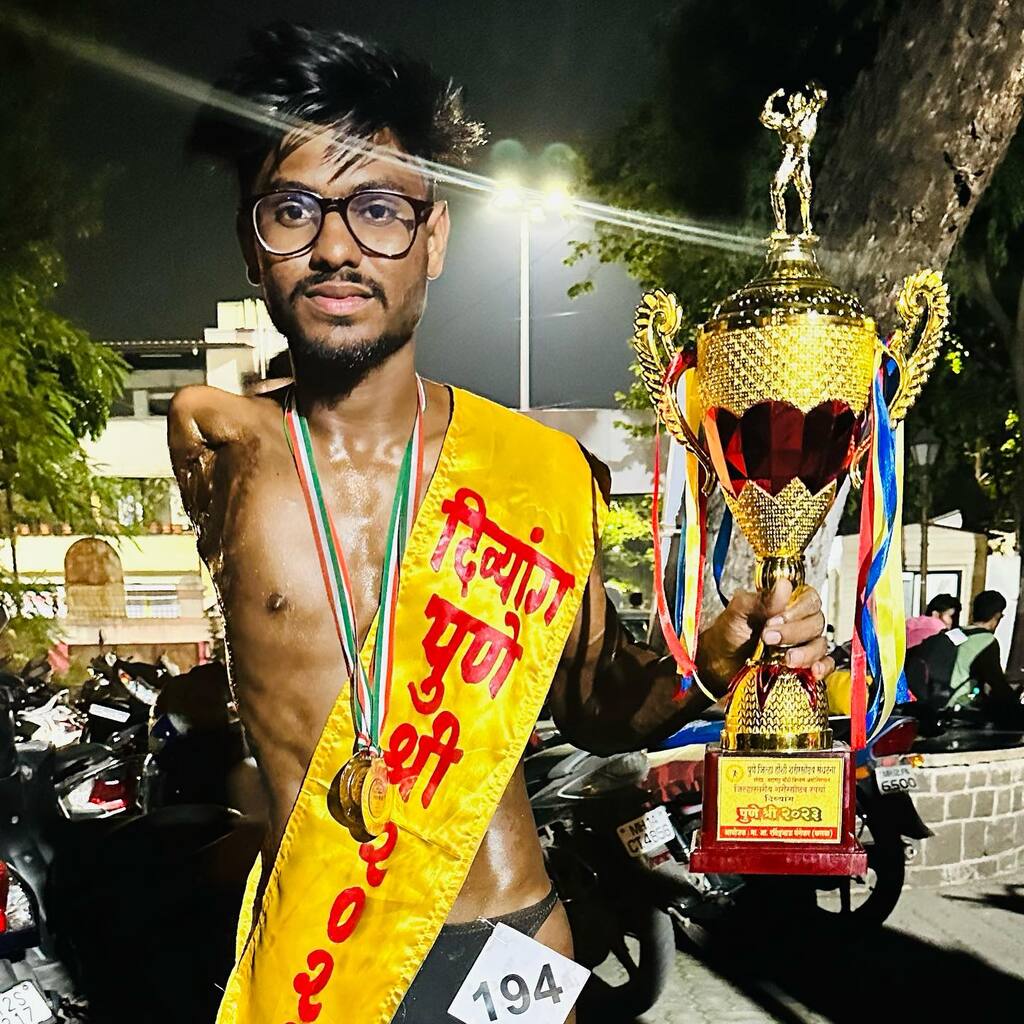 This One Arm Indian Bodybuilder Is Inspiring Lakhs Of Youth With His ...